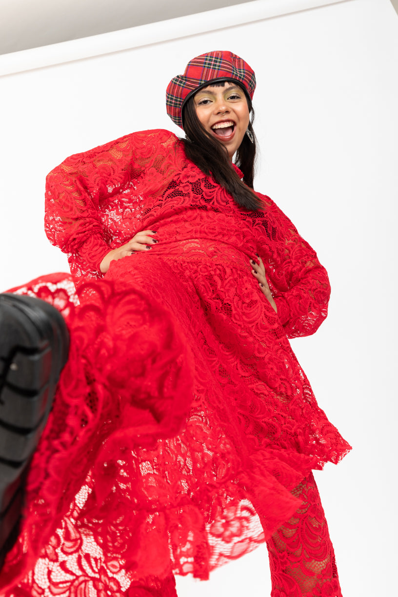 Set Alhelí completo Rojo – dosgracias